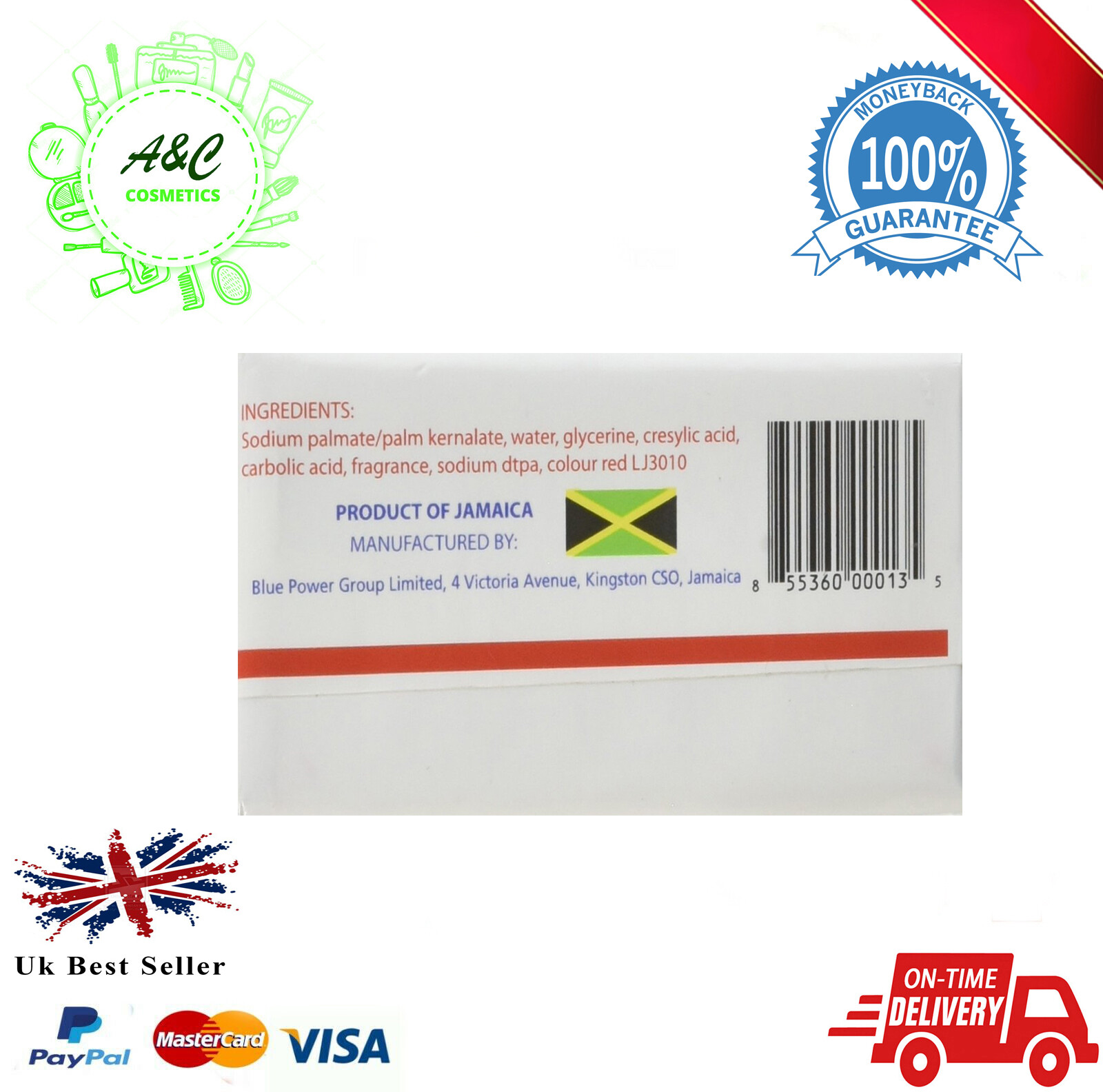 Blue Power Carbolic Soap 125g (Full Box Of 72) | eBay