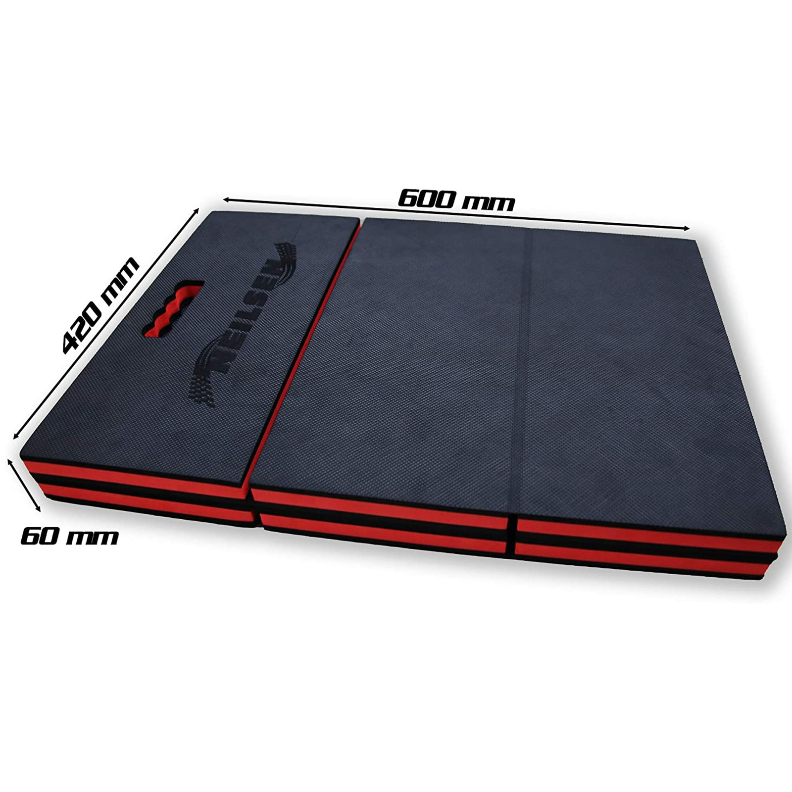3 in 1 Folding Garage Mechanics Eva Foam Work Mat Water & Oil Resistant ...