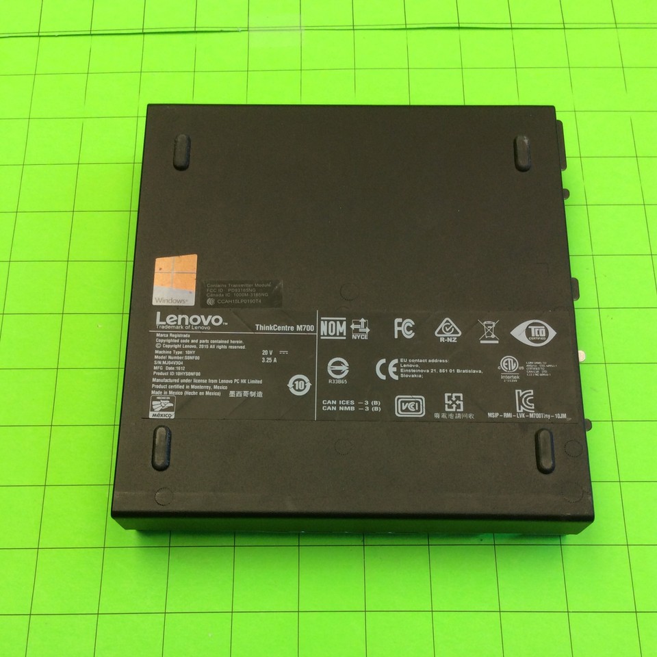 Lenovo Thinkcentre M700 Desktop Computer Bottom Case Tray Enclosure ...