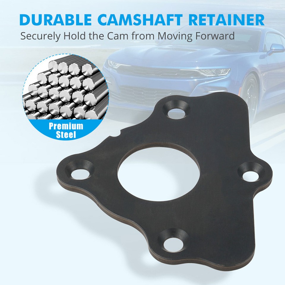 Camshaft Thrust Retainer Plate Gasket Seal Cam Bolts For GM LS1 LS3 LS2 ...