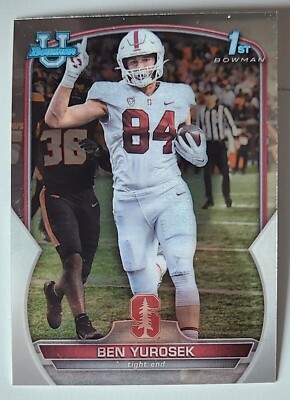 BEN YUROSEK 2022 TOPPS BOWMAN UNIVERSITY CHROME ROOKIE CARD #23! | eBay