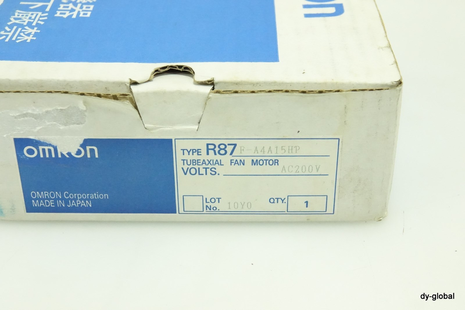 OMRON NIB R87-A4A15HP TUBEAXIAL FAN MOTOR 16/15W ELEC-I-450=7C33 | eBay