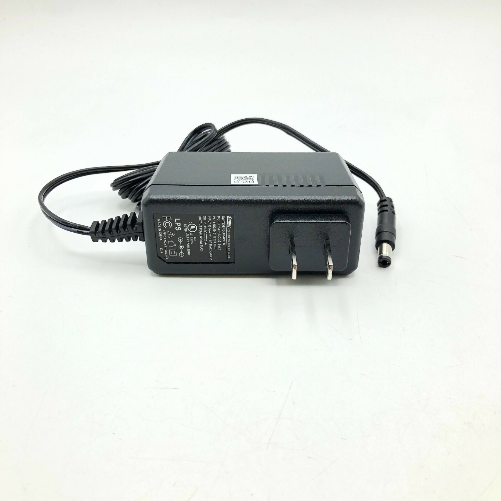 Genuine Sunny SYS1620-3012-W2 Switching Adapter G401162030003 30W 12V 2 ...