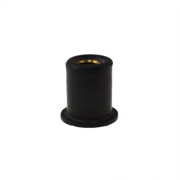 Qty 1 Rubber Nut M3 x 24.9mm Wellnut 9.5 ~ 13mm Grip Range Well Nut ...