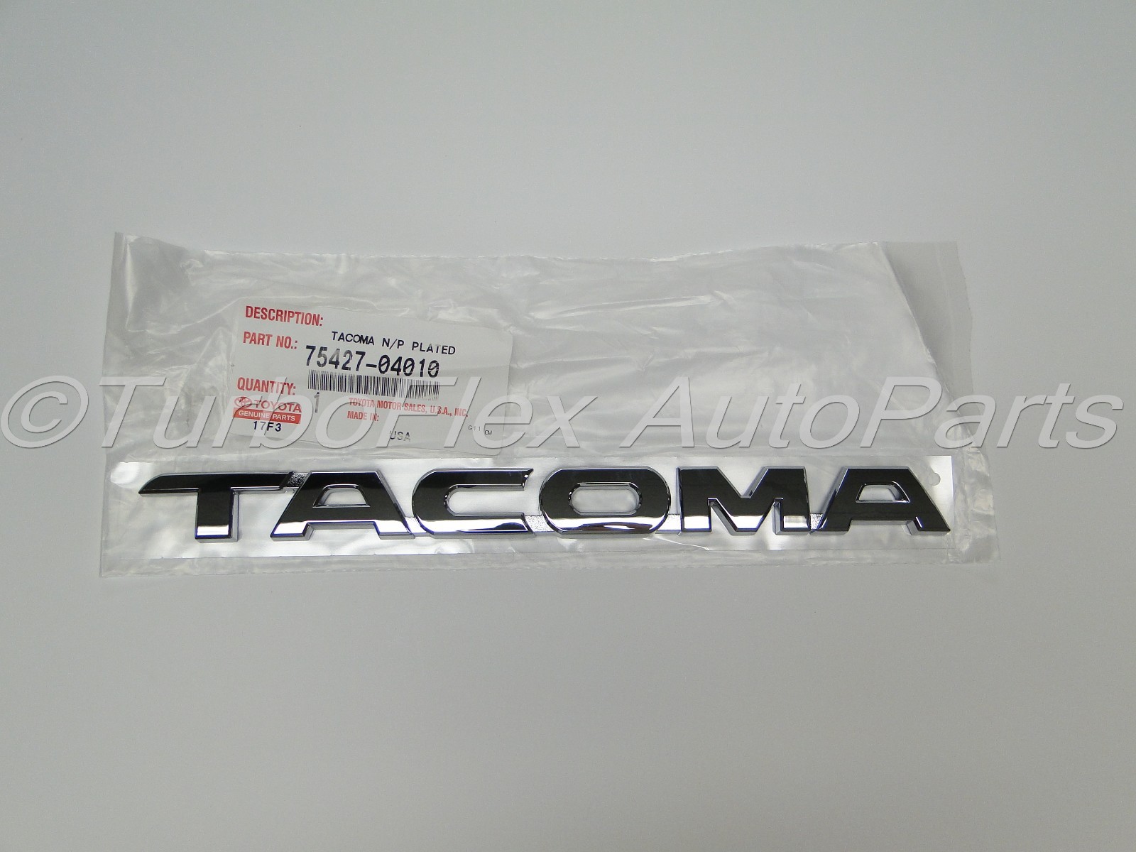 Toyota Tacoma 2005-2015 TACOMA Door Tailgate Emblem Genuine OEM 75427 ...