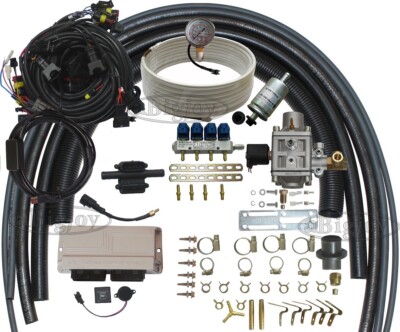 Methane CNG Gas Sequential Injection Conversion Kits for 3/4Cylinder ...