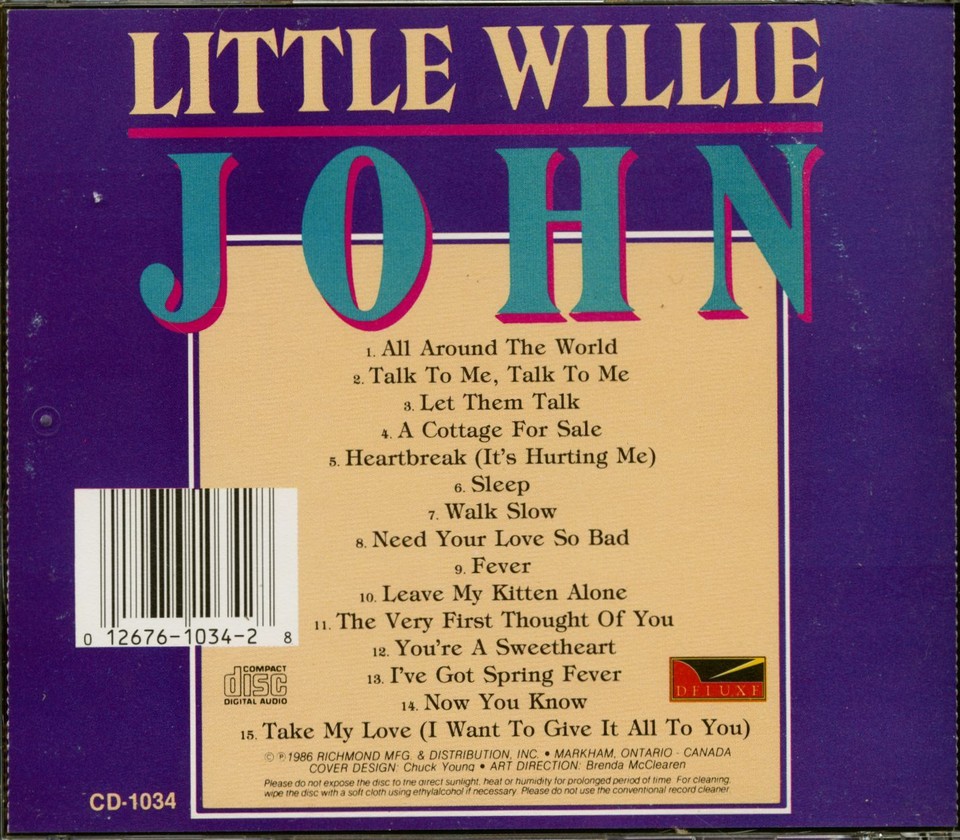Little Willie John - Little Willie John (CD) - Rhythm & Blues | eBay