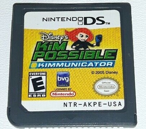 DISNEY Kim Possible - Nintendo DS Game For Kids Lite 3DS Girls Boys | eBay