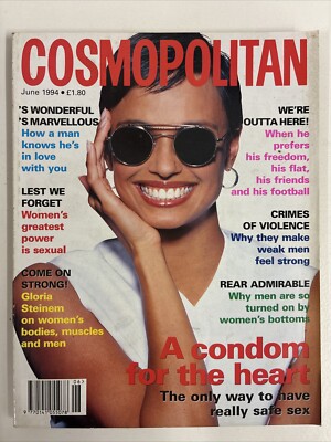 Cosmopolitan Magazine June 1994 UK Vintage Fashion Beauty Women ...