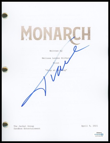 Trace Adkins "Monarch" AUTOGRAPH Signed Complete Pilot Episode Script B ...