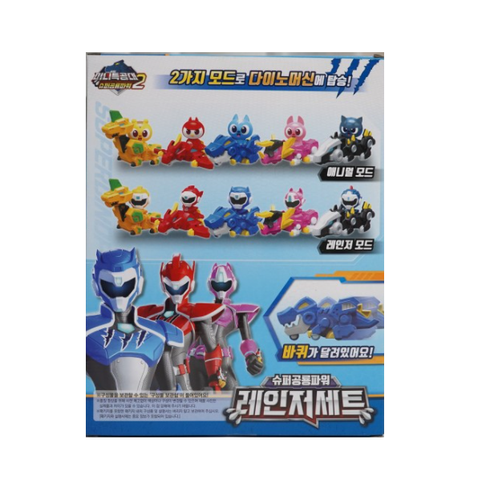 Miniforce Super Dino Power Ranger Set Mini Figure Bolt Max Semi Lucy ...