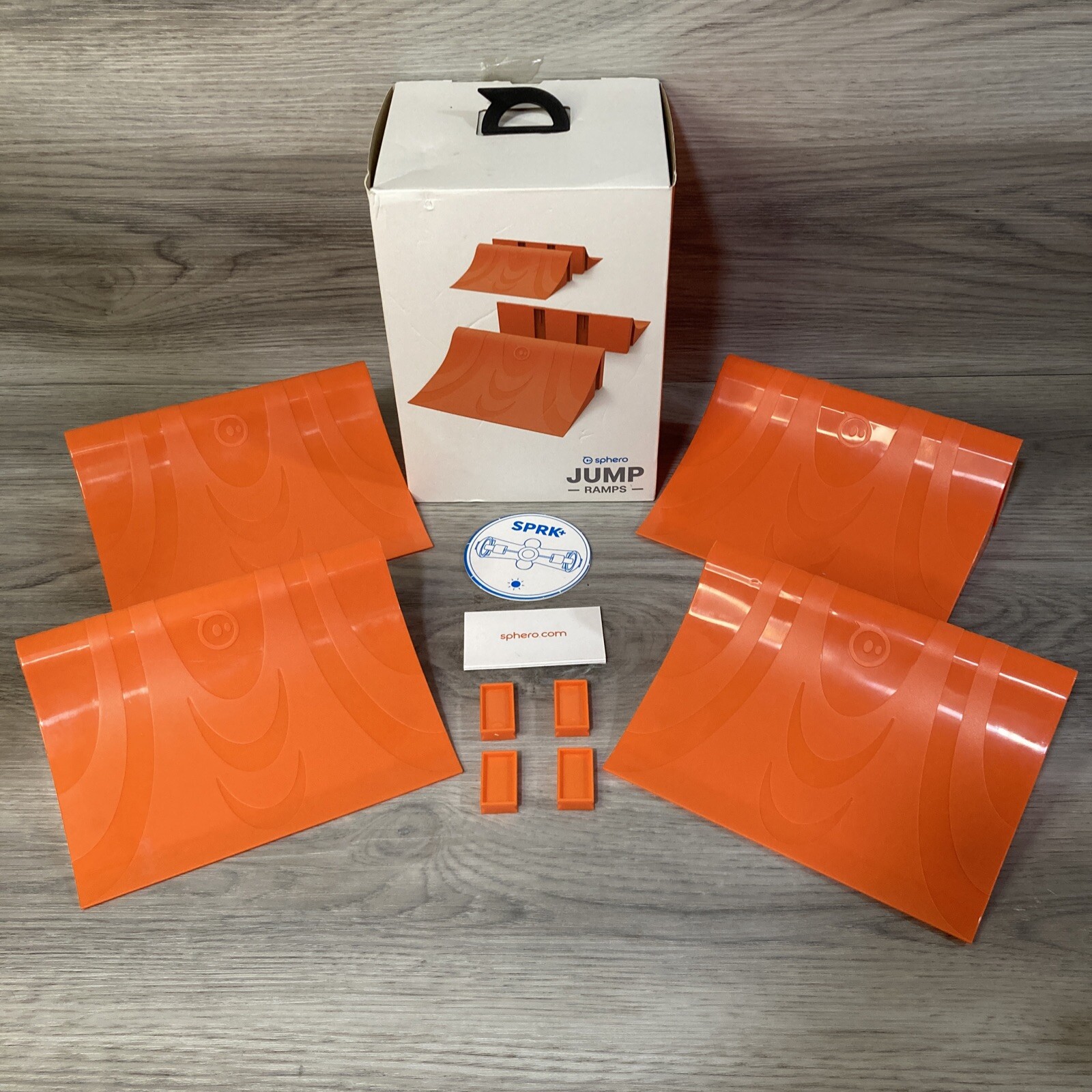 Open No Box Orange Sphero Jump Ramps (AJR01) Set of 4 T14 Never - All ...