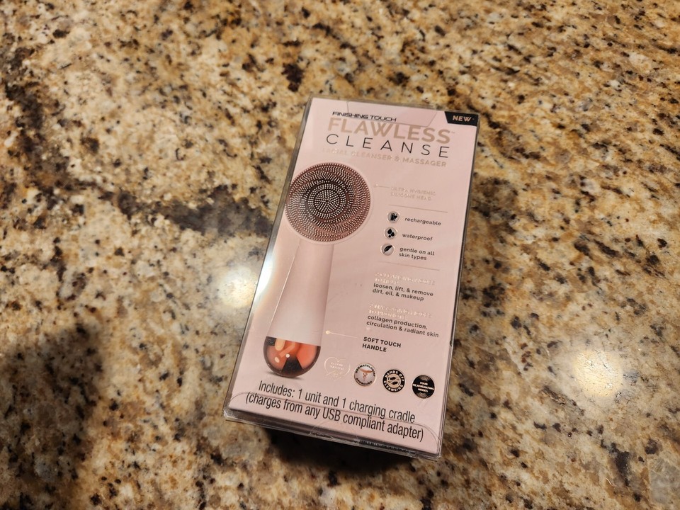 FINISHING TOUCH Flawless Cleanse Facial Cleanser & Massager - | eBay