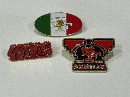 San Francisco 49ers Premium Lapel Pin SET - Free Shipping from CA ...
