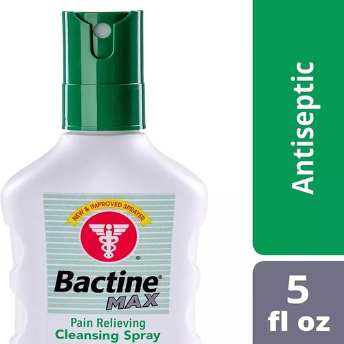 Bactine Max Pain Relieving Cleansing Spray 5 Oz First aid reliever ...