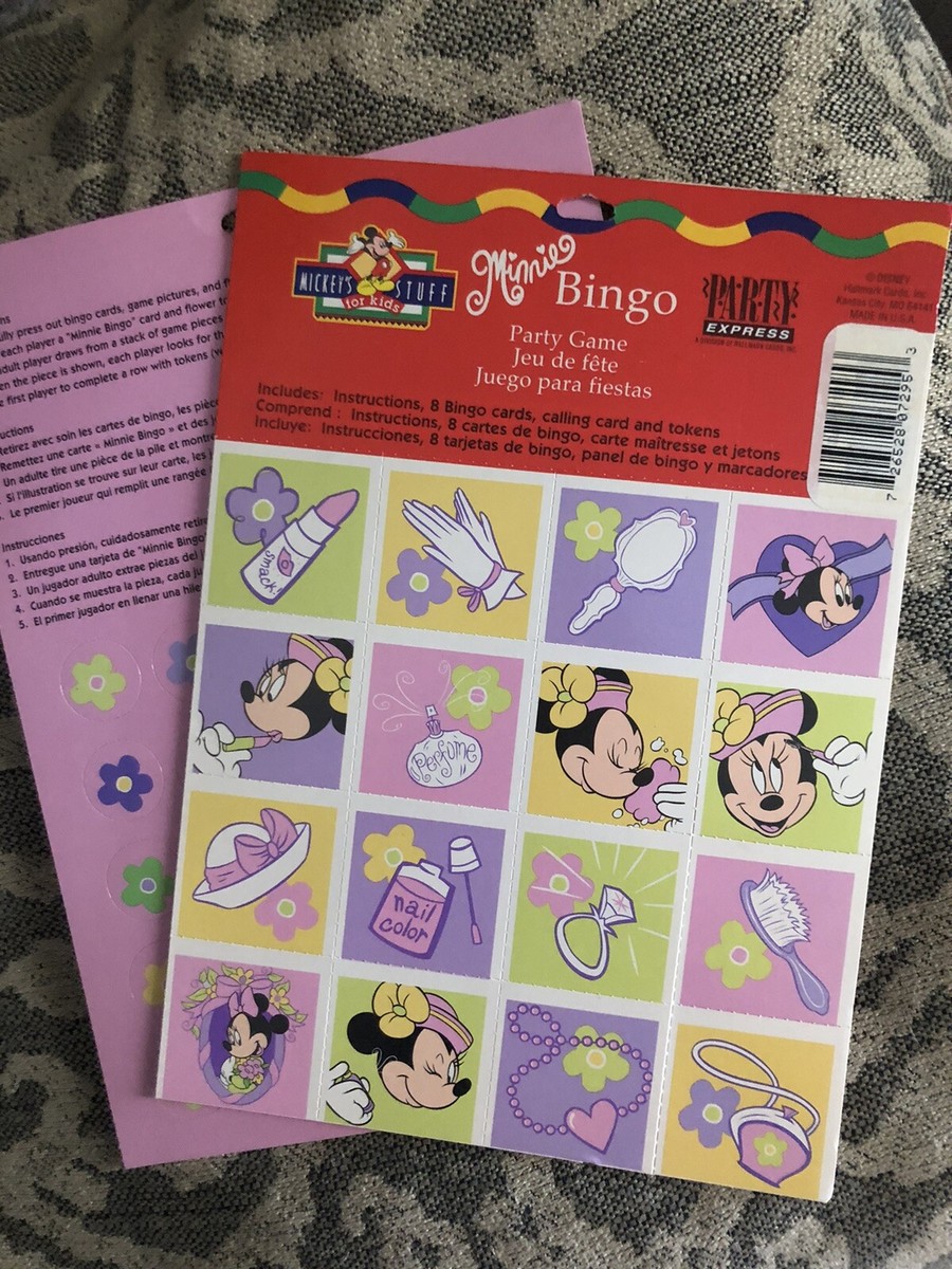 Tarjetas De Bingo De Mickey Mouse Amazon.com: Eureka Disney Mickey