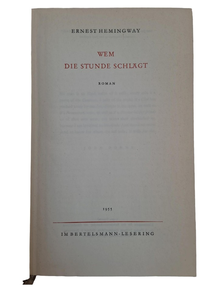 Ernest Hemingway: Addio alle armi - Romanzo Guerra Classico | eBay