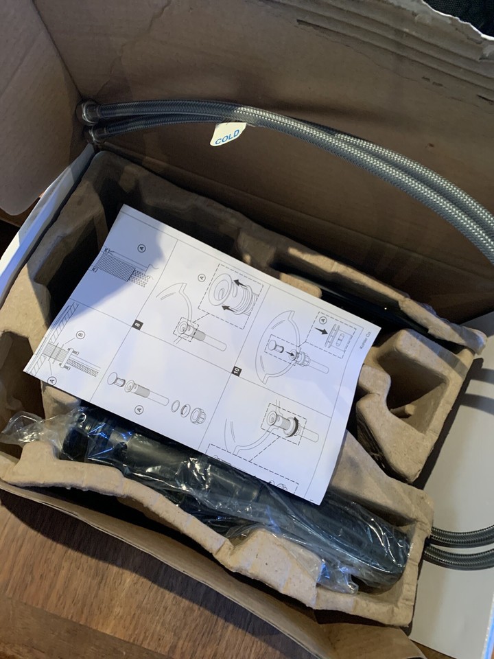 kohler rill single handle bathroom faucet matte black finish | eBay