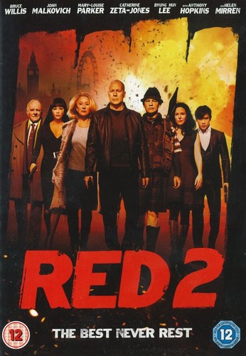 RED 2 (2003) DVD, Bruce Willis, Helen Mirren, John Malkovich, Dean ...
