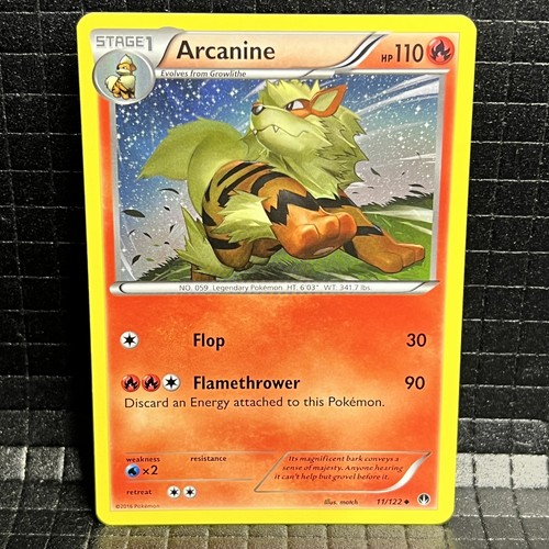 Arcanine #11/122 BREAKPoint Uncommon Pokemon Card | eBay