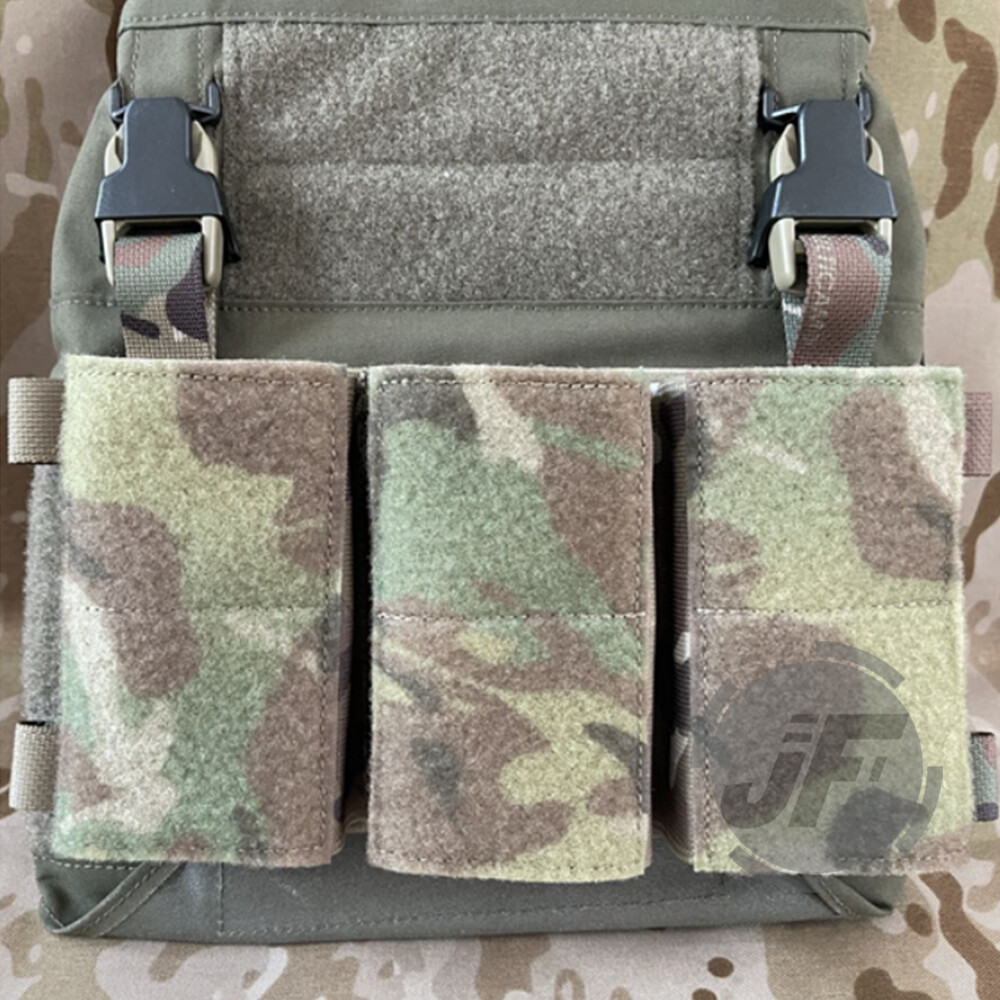 Tactical Swift Clip KYWI Placard Triple 5.56 Mag Pouch Hook & Loop ...