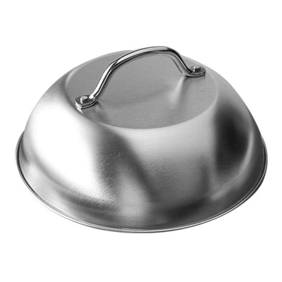 Stainless Steel Barbecue Pot Lid Grill Lids for Cooking Metal Cover ...