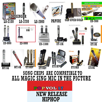 ENTERTECH MAGIC SING KARAOKE MIC POP 17 NEW RELEASE TEENS FAVORITE ...