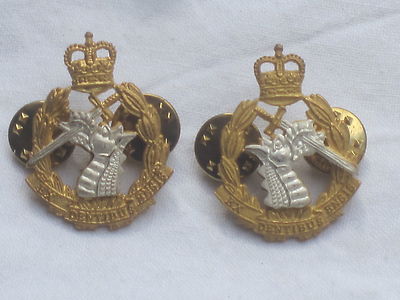 Royal Army Dental Corps, Radc ,Officer,Collar Badges,Collar Badges, GB ...