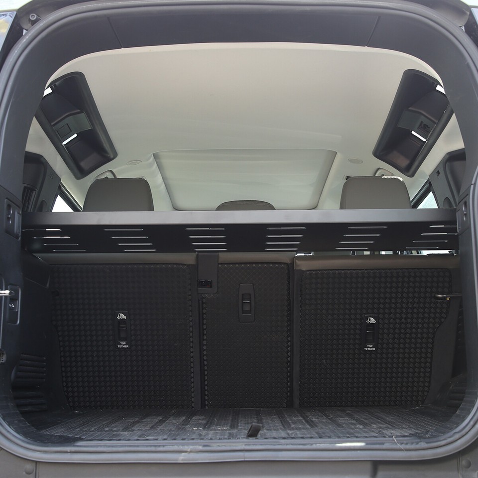 Black Rear Cargo Basket Rack Luggage Storage Carrier For LR Defender ...