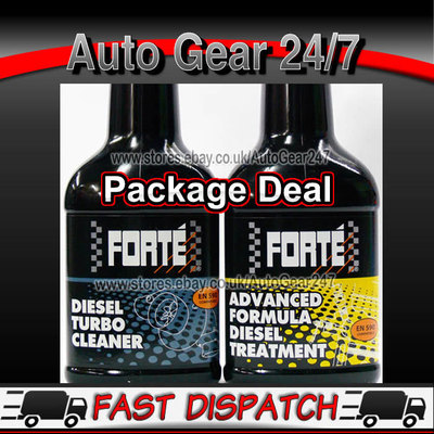 Forte Advanced Car Van Diesel Fuel Treatment & Diesel Turbo Cleaner ...