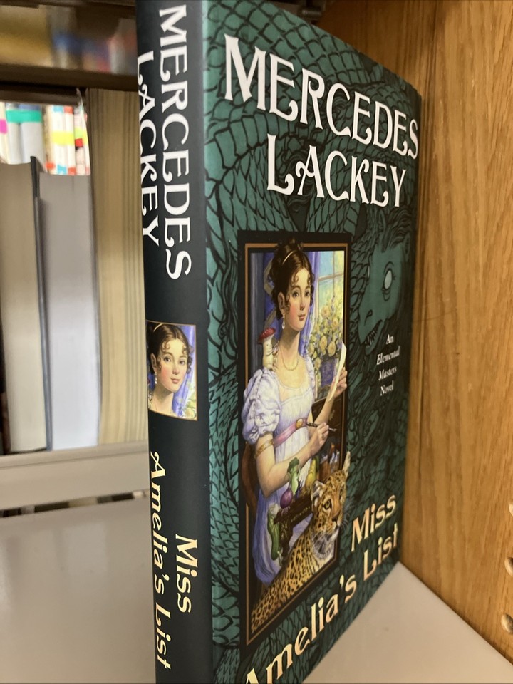 Miss Amelia's List Elemental Masters Mercedes Lackey (2024 Hardcover ...