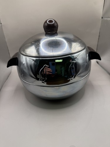 VTG 50's West Bend PENGUIN Ice Bucket w/Lid Hot Cold Server Bakelite ...