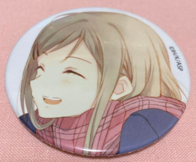 Japanese anime Adachi and Shimamura can badge Hogetsu Shimamura | eBay