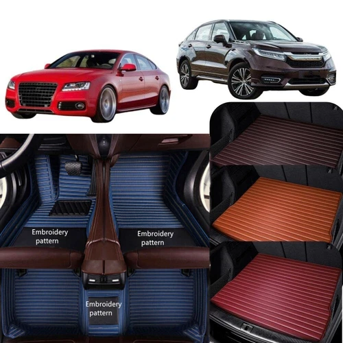For Bentley Anti-slip Car Floor Mats All Weather Auto Carpets Custom ...