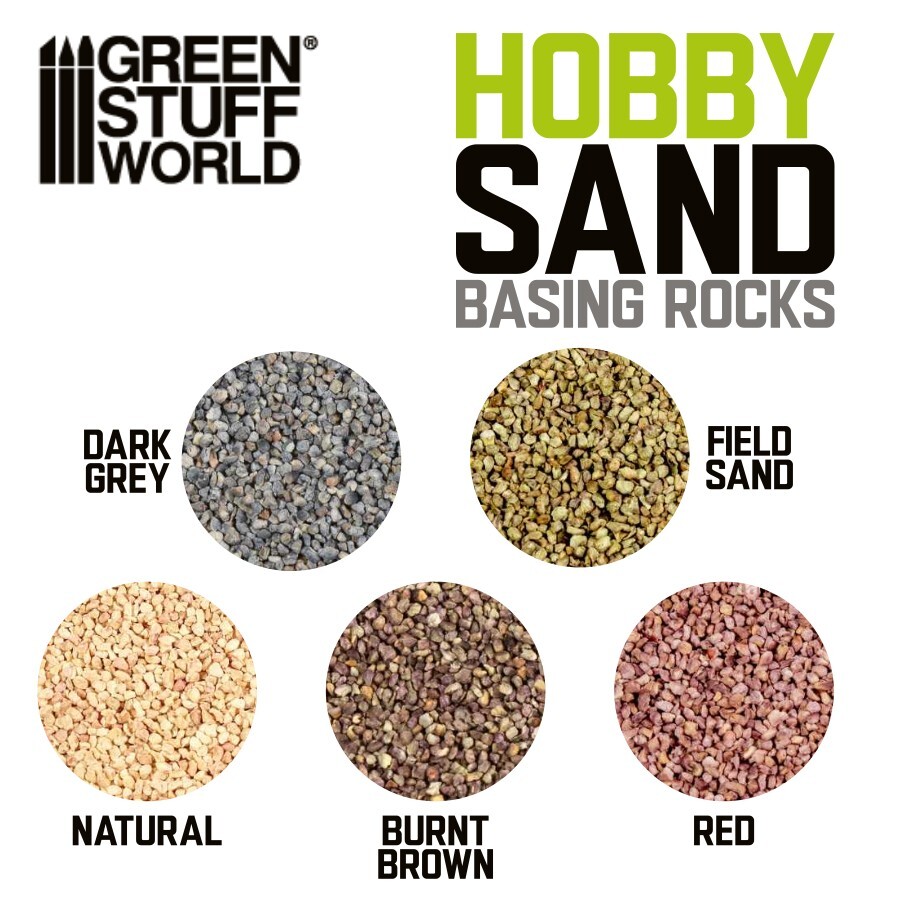 Green Stuff World: HOBBY SAND - Basing Rocks - 200ml 6.7oz | eBay