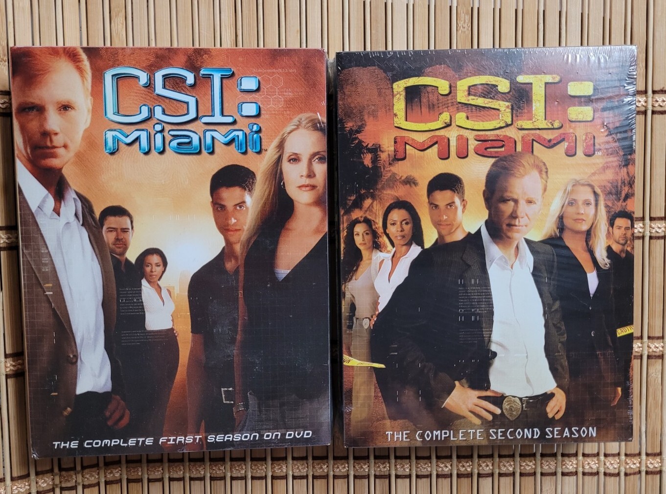 (New Sealed) CSI: Miami Complete First and Second 1 & 2 Season Box DVD ...