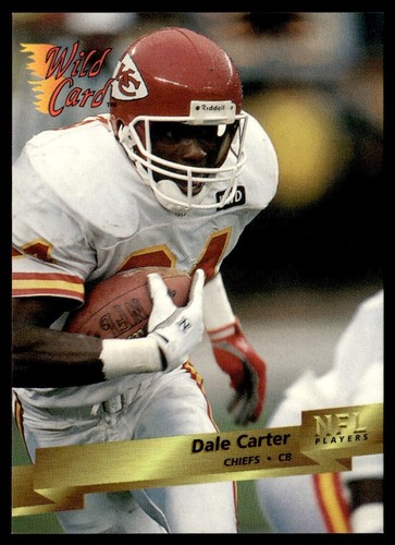 1993 Wild Card Dale Carter Kansas City Chiefs #69 | eBay