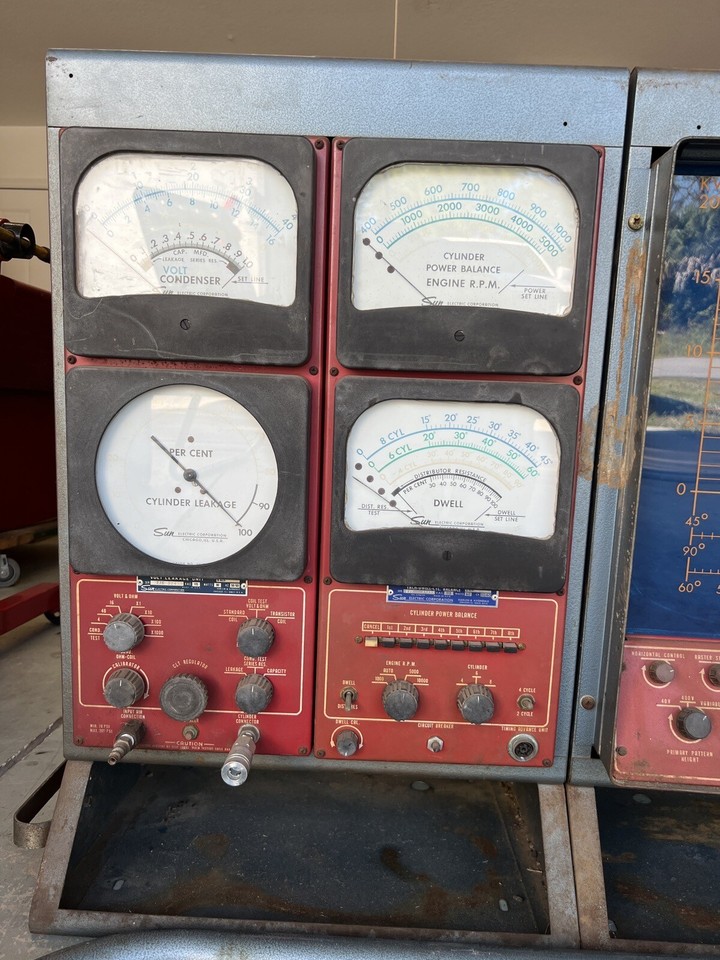 Sun Engine Diagnostic Sun Scope SS400/CYL Leakage/Tach Dwell/Exh Perf ...