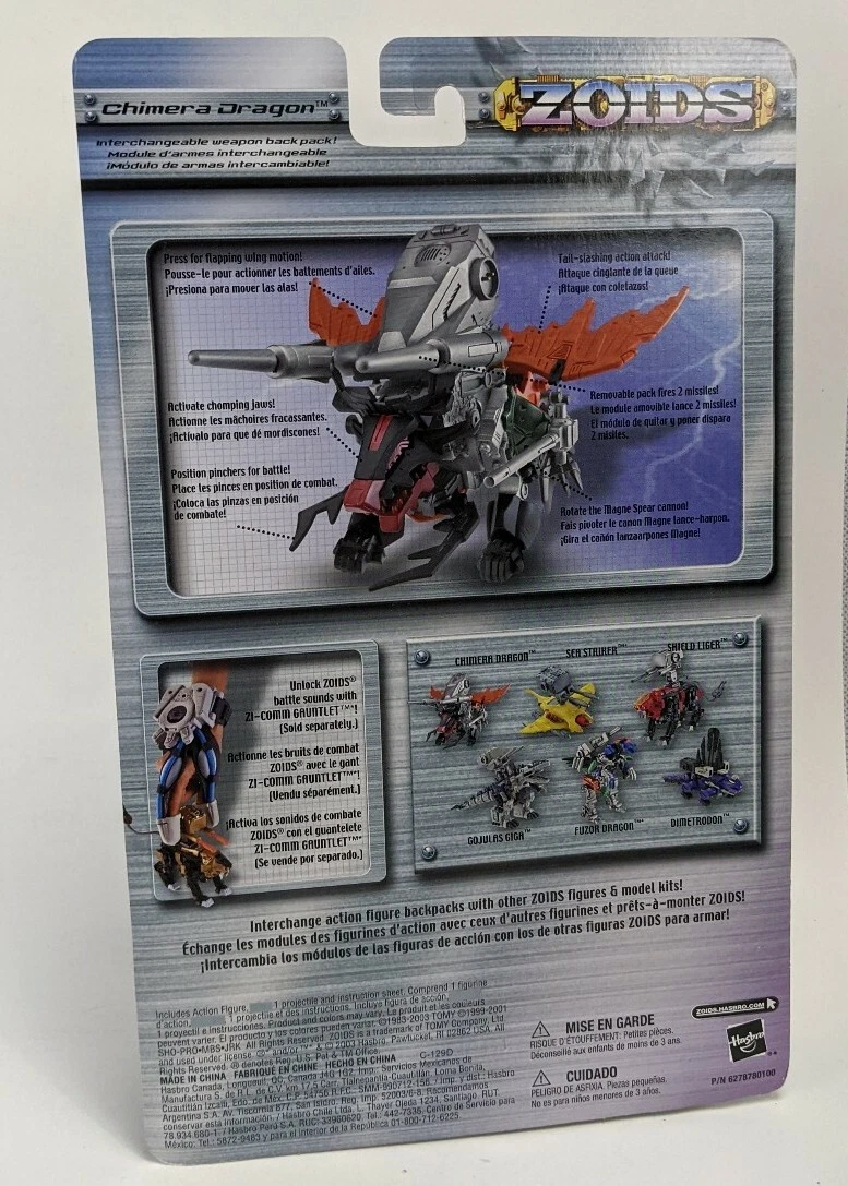 Zoids Chimera Dragon