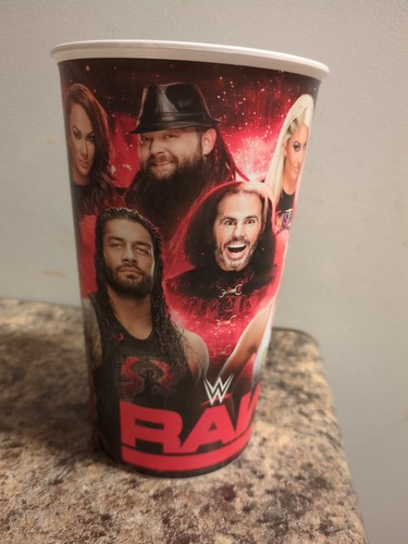 WWE Wrestling Live Event Collectible SOUVENIR Cup RAW Smackdown ...