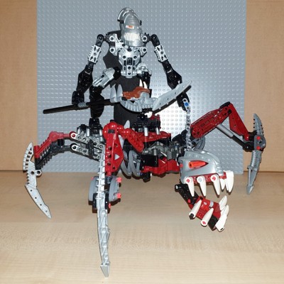 LEGO BIONICLE TITANS - 8764 - VEZON & FENRAKK - GREAT CONDITION | eBay