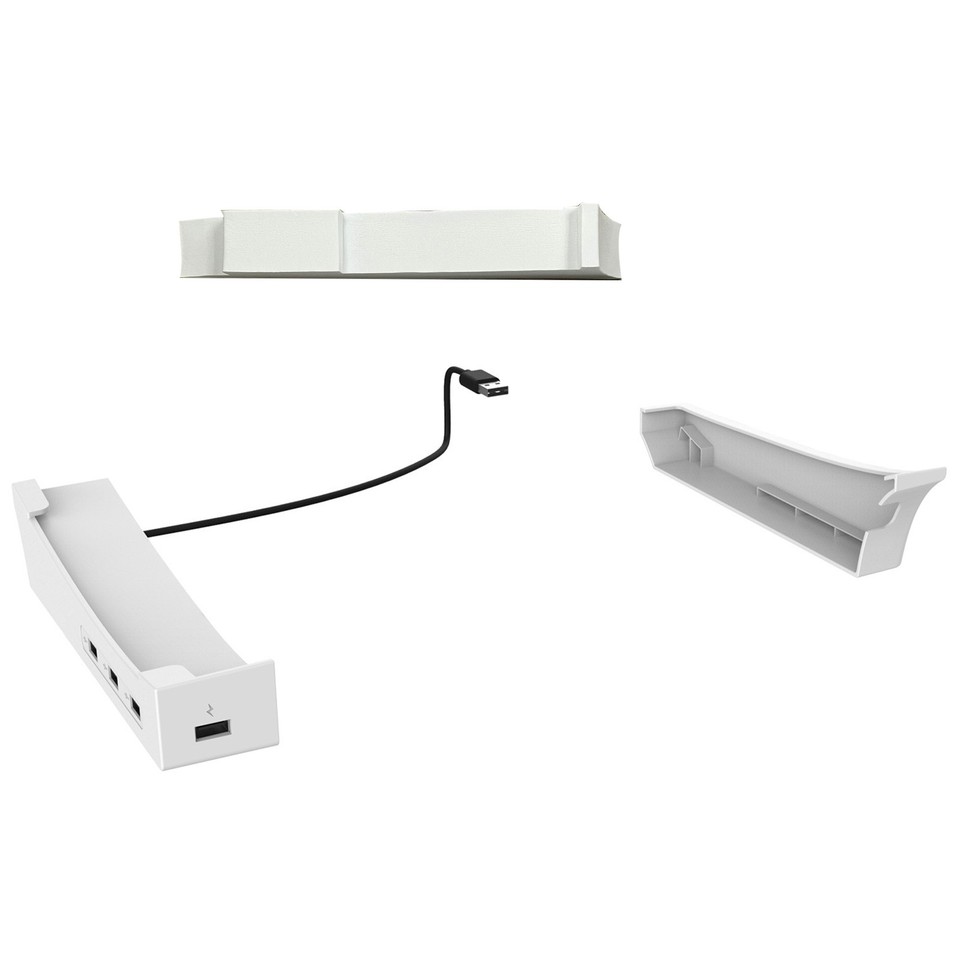 Holder Bracket With 4 Port USB Hub Durable Replacement For PS5 Slim ...