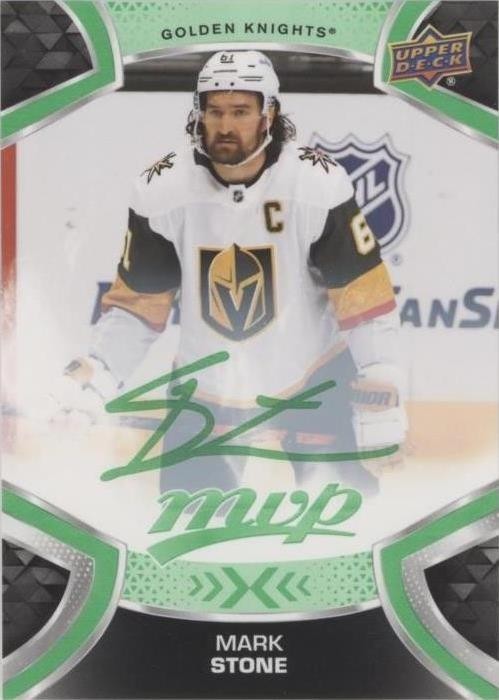 2021-22 Upper Deck MVP - Mark Stone #61 Green Script for sale online | eBay