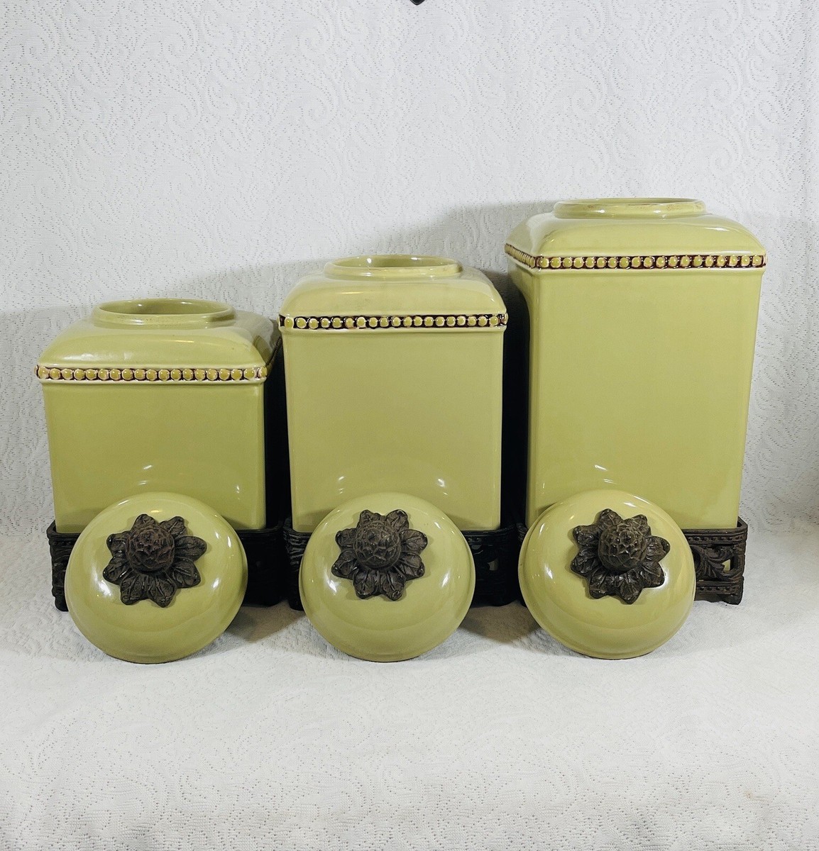 Gracious Goods Canisters Discontinued Colors