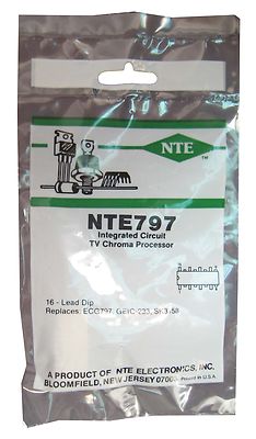 NTE797: Integrated Circuit: TV Chroma Processor: 16-Pin DIP | eBay
