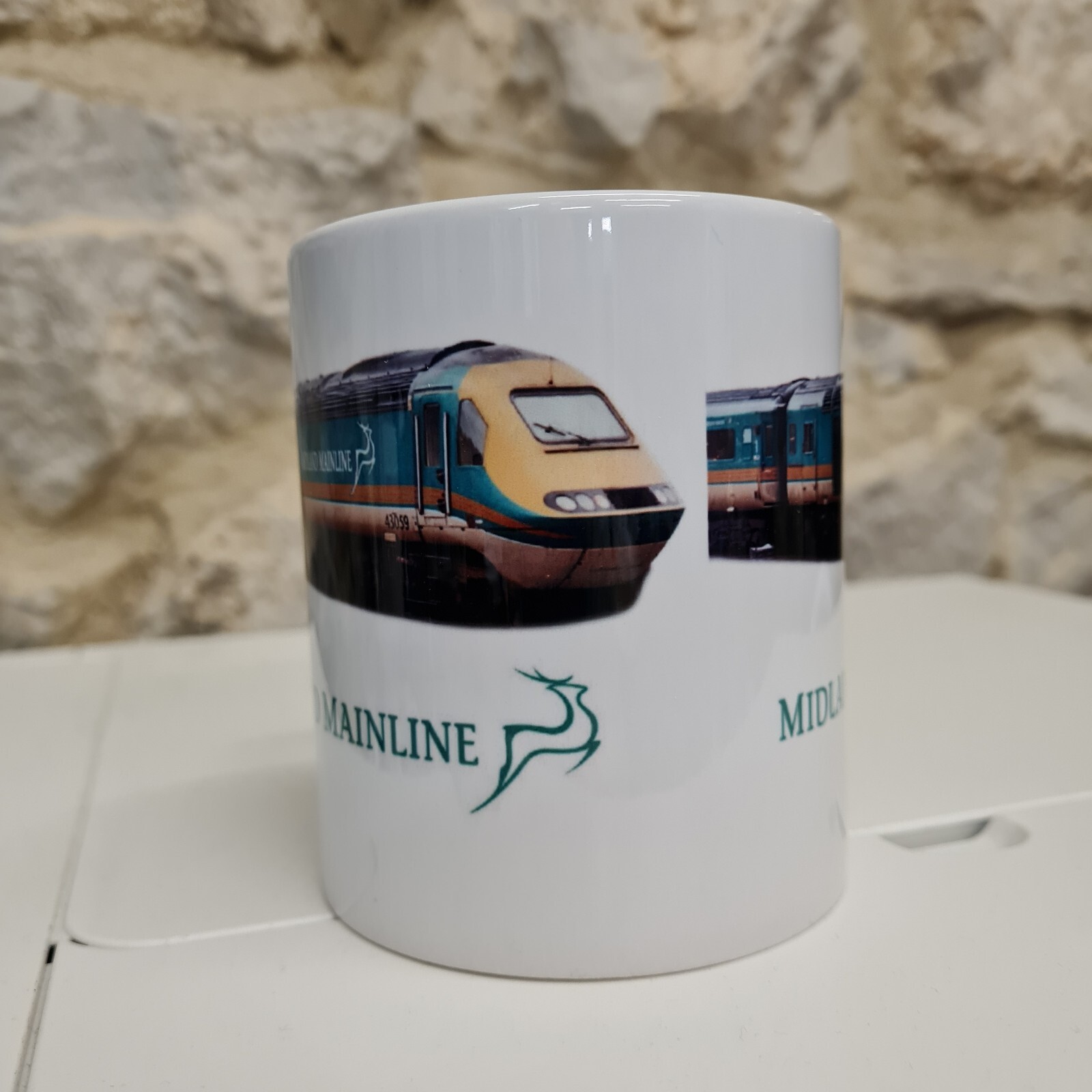 Midland Mainline HST Class 43 Intercity 125 Rail British Railway Cup ...