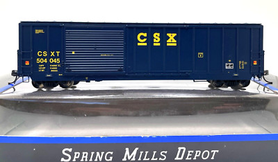HO SPRING MILLS DEPOT 110804-04 PULLMAN STANDARD B&O CANSTOCK CAR CSX # 504045 | eBay