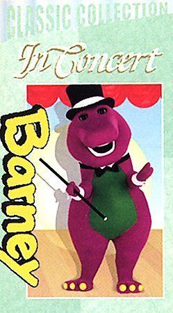 Barney - Barney in Concert (VHS, 2000, Classic Collection) for sale ...