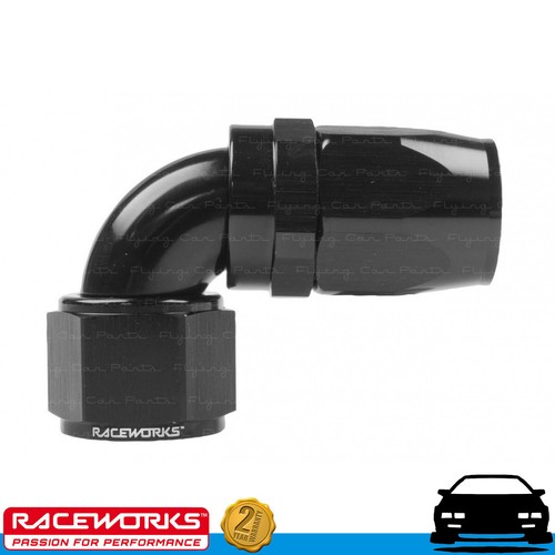 RACEWORKS Taper Hose End AN16 16AN 90deg Fuel Oil E85 Diesel | eBay ...