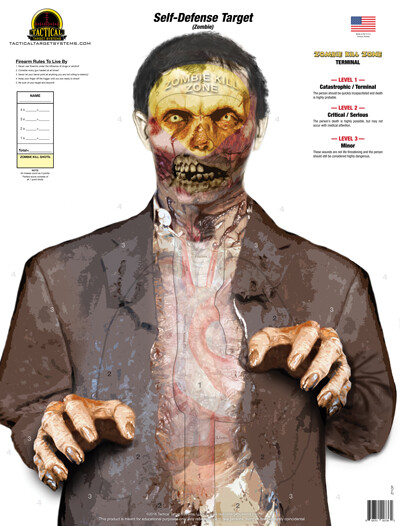 Zombie Shooting Targets To Print Zombie